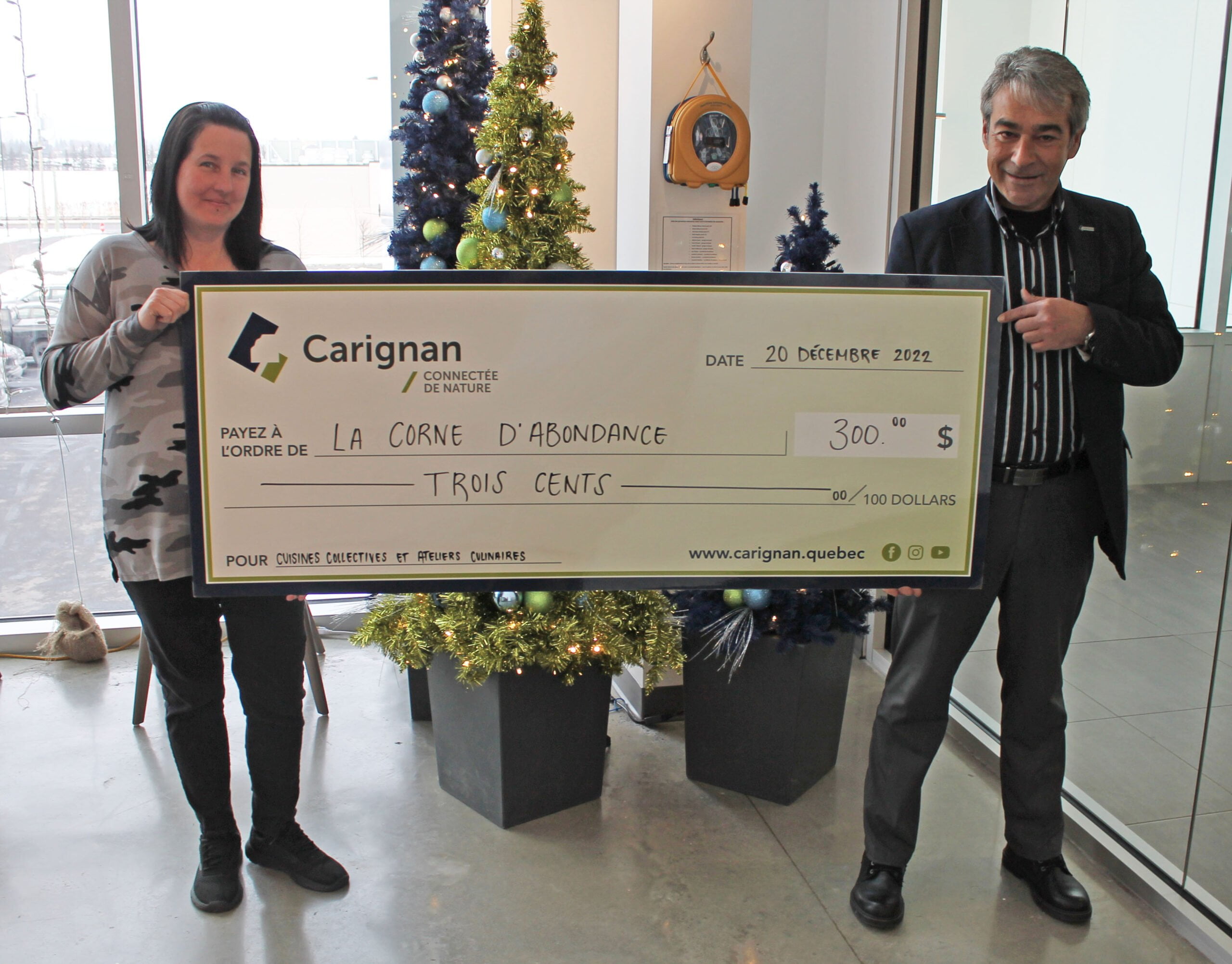 Une aide financière pour l’organisme La Corne d’abondance – Ville de ...