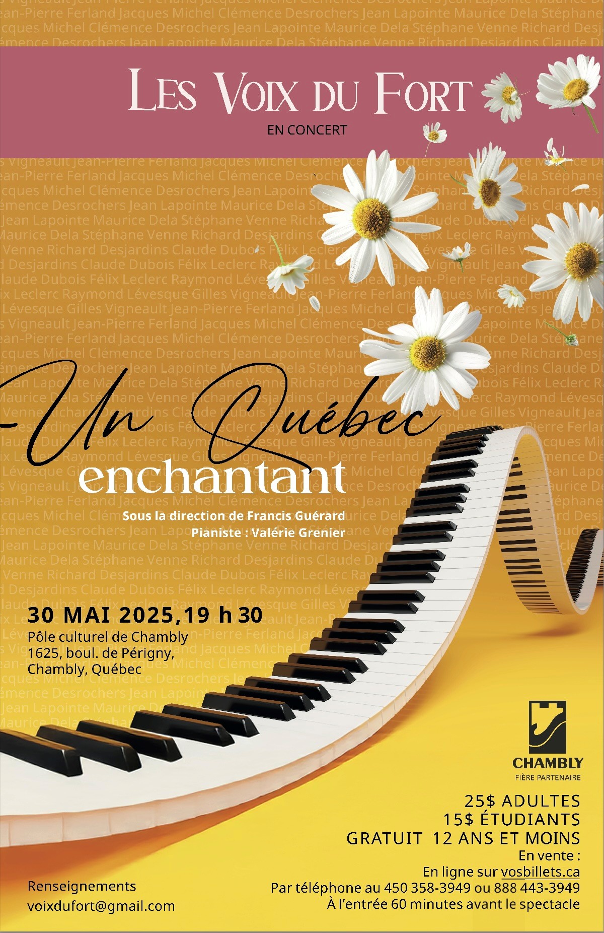 Un Québec enchantant avec Les Voix du Fort – Ville de Carignan